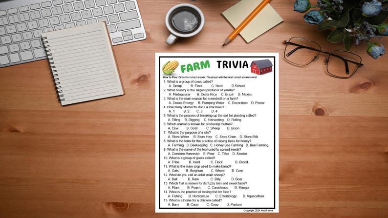 Farm Trivia Game, Homeschool Printables, Office Games, Homeschool ...