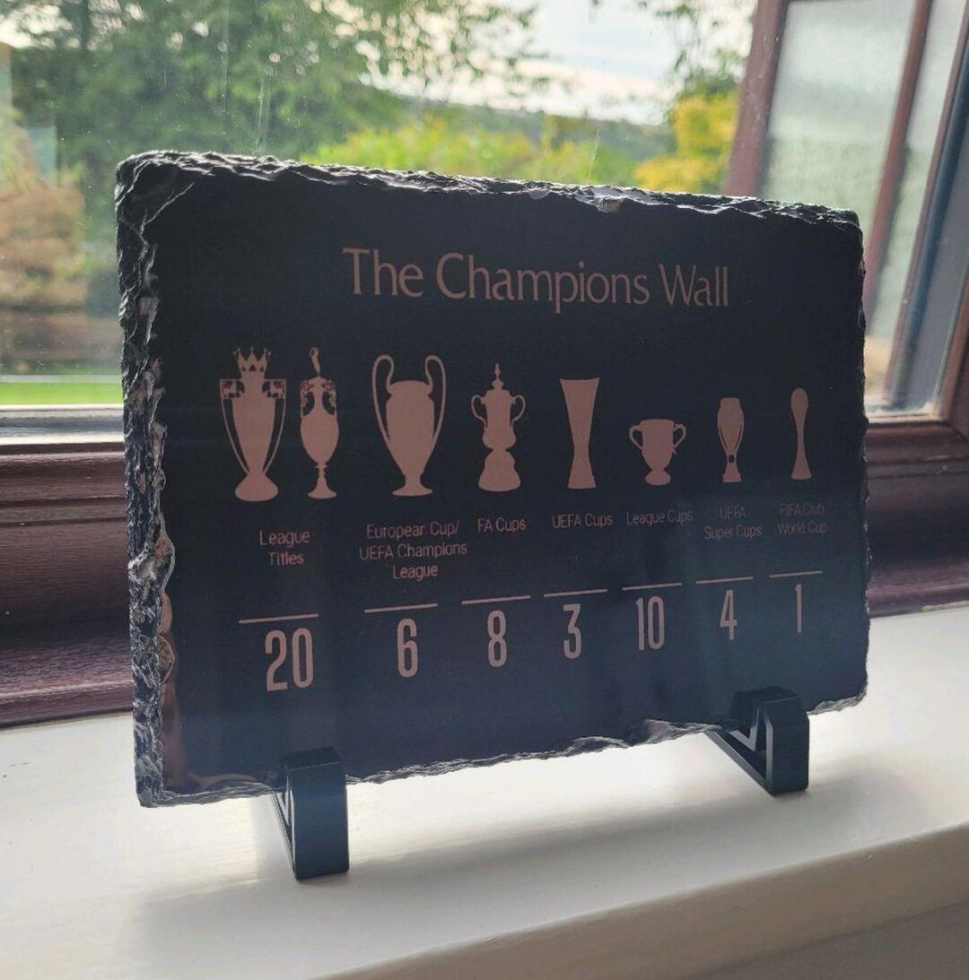 Champions Wall LFC Slate - Etsy UK