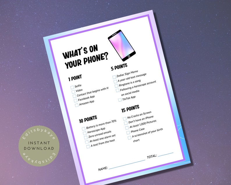 Horoscope Party Game Bundle, Printable Zodiac Party Games, Astrology ...