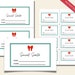 Secret Santa Tickets, Printable Secret Santa Tickets, Christmas ...
