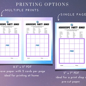 Horoscope Party Game Bundle, Printable Zodiac Party Games, Astrology ...