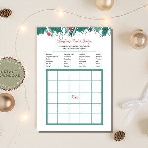 Printable Christmas Game Bundle, Holiday Party Games, 16 Games Included ...