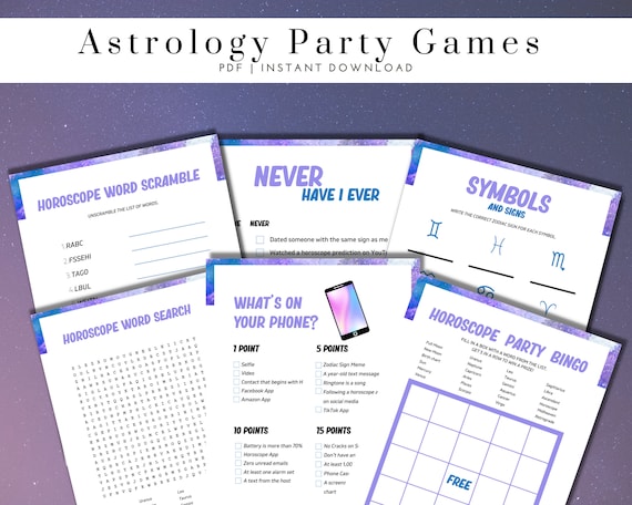Games for zodiac signs 60 photos - Astrologytoyou.com