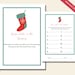 Guess Whats in the Stocking Christmas Party Game, Printable Holiday ...