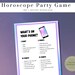Horoscope Party Game Printable Zodiac Party Games Astrology - Etsy