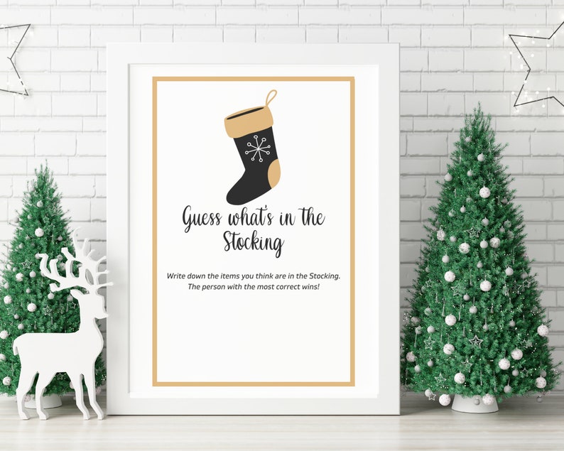 Christmas Party Game, Printable Holiday Party Game, Christmas ...