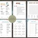 Boho Themed Horoscope Party Game Bundle, Printable Zodiac Party Games ...