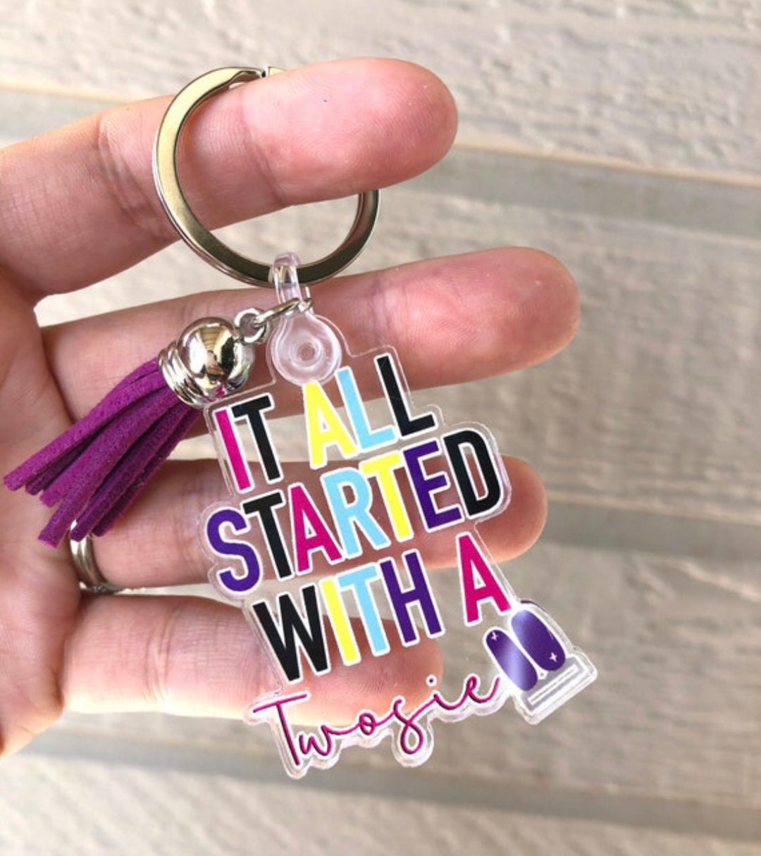 Color Street Inspired, Nail Strip Keychain, Gifts Under 10, Nail Polish ...