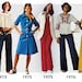 20th Century. Women's Fashion Poster Infographic. - Etsy