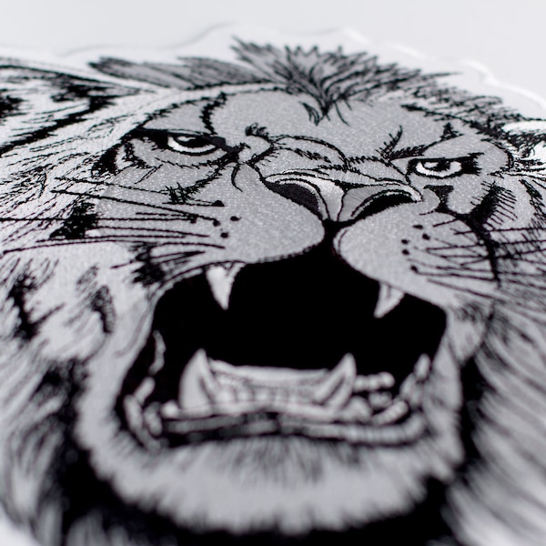 Lion Patch - Etsy