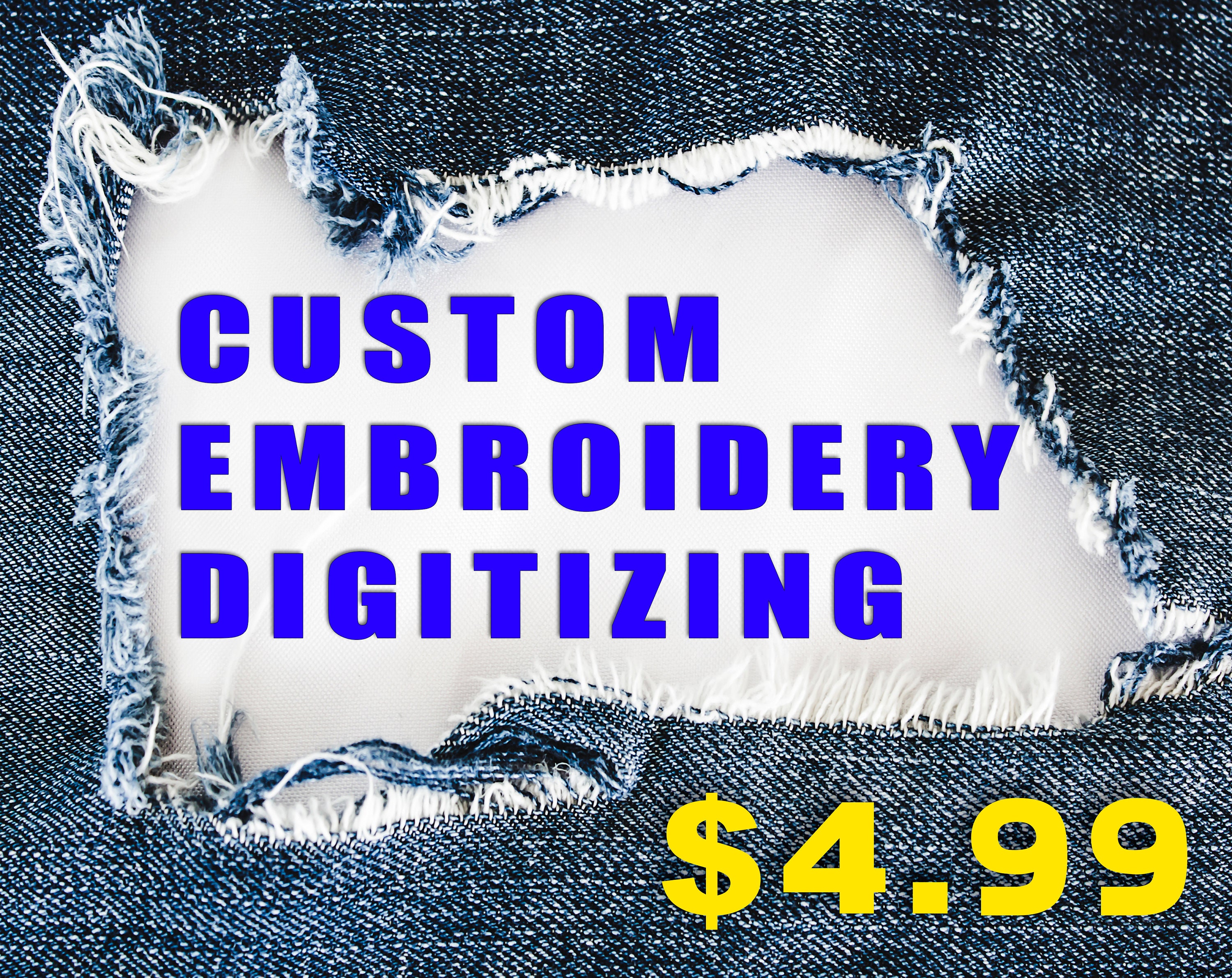 Custom Digitizing Embroidery Designs | Etsy