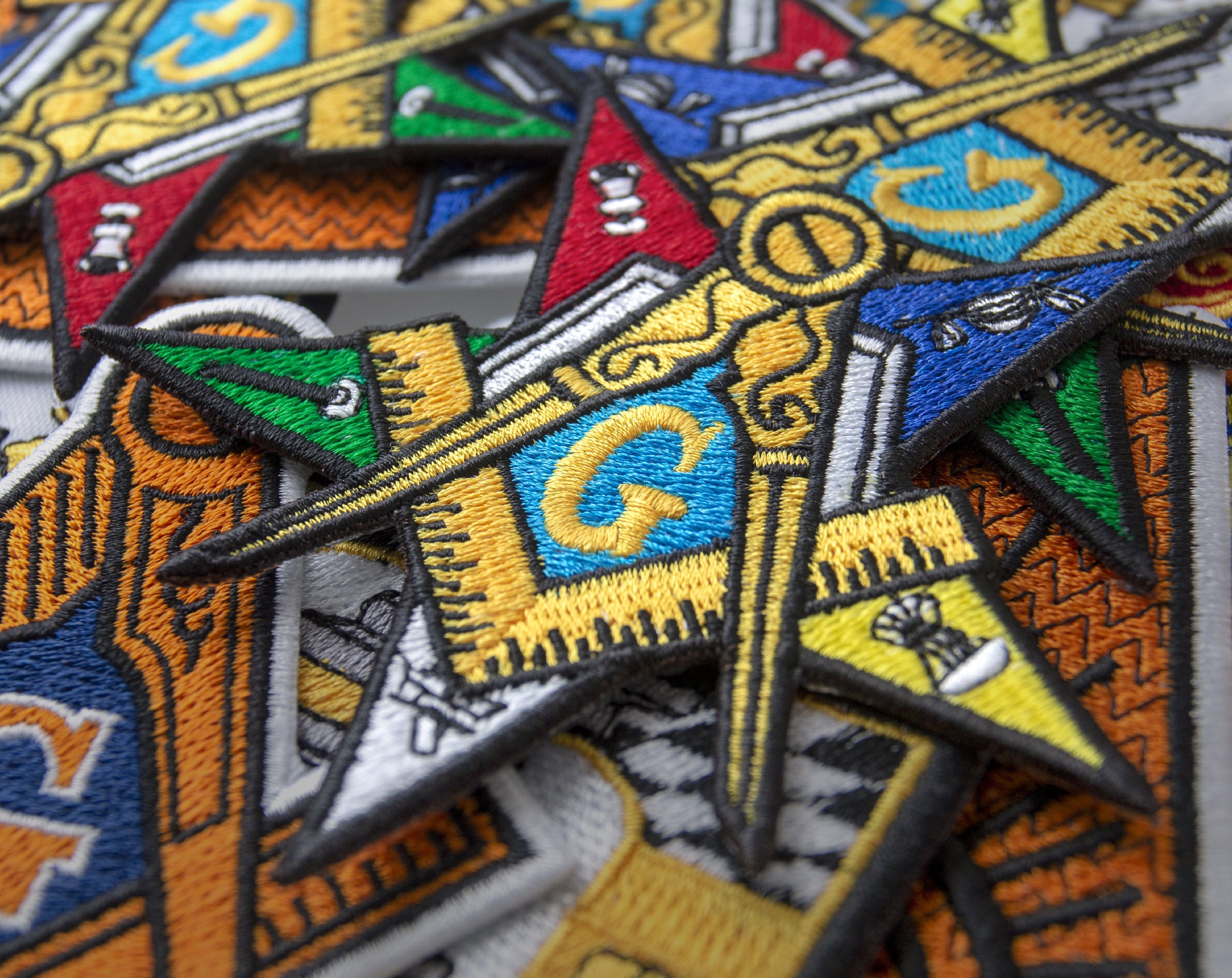 Masonic Patch Order of the Eastern Star Embroidered Mason - Etsy