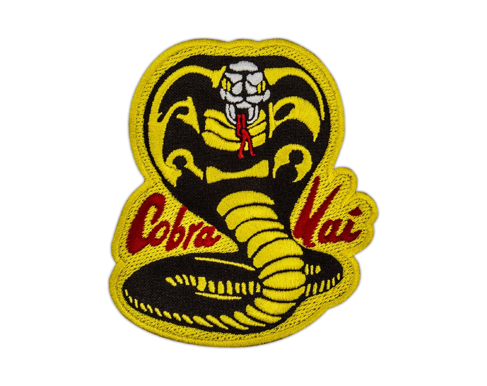 Cobra Patch Karate Embroidered Badge Iron On Size: 3.3 x | Etsy
