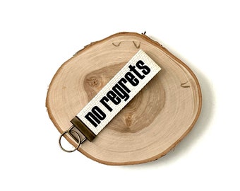 EVEN IF Key Chain, Encouraging Key Chain, Canvas Key Wristlet, Key Fob ...