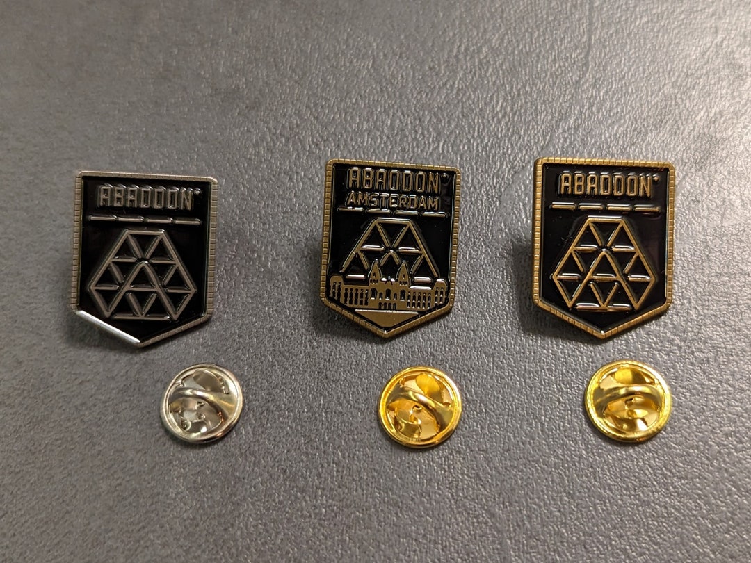 Abaddon Prime Amsterdam Ingress Anomaly Pin Silver Gold - Etsy