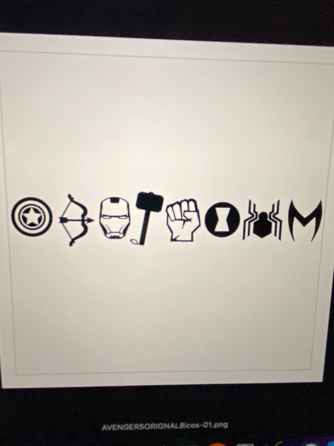 Marvel's Avengers Decal - T-shirt - Car Sticker - Laptop Skin - Etsy