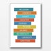 Classroom Values Colorful Book Stack Poster, Kind, Positive Reading ...