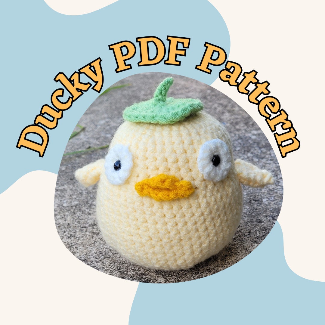 Crochet Ducky Pattern - Etsy