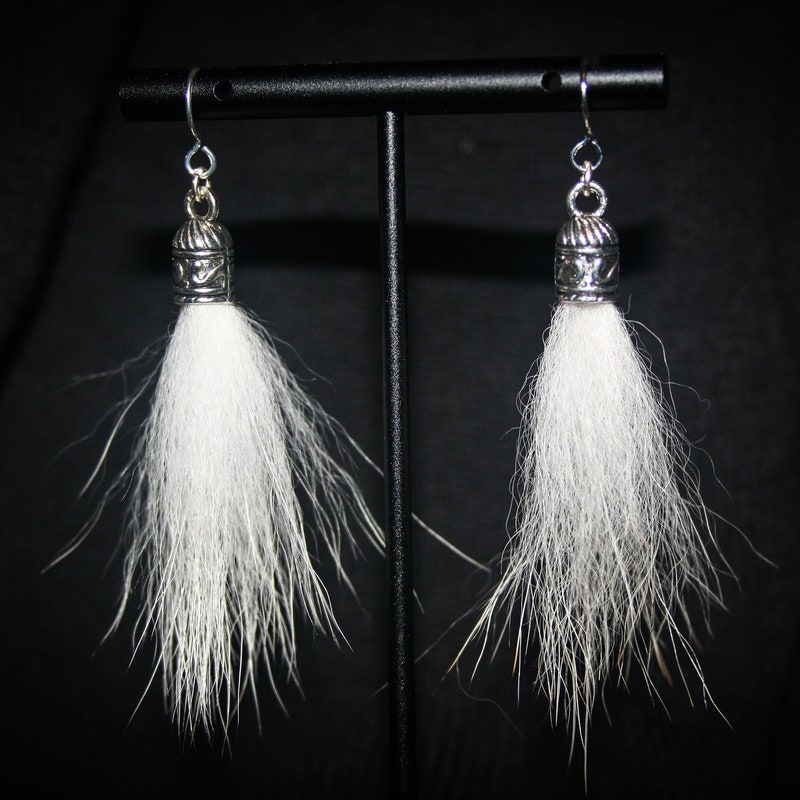 Fur Earrings - Etsy