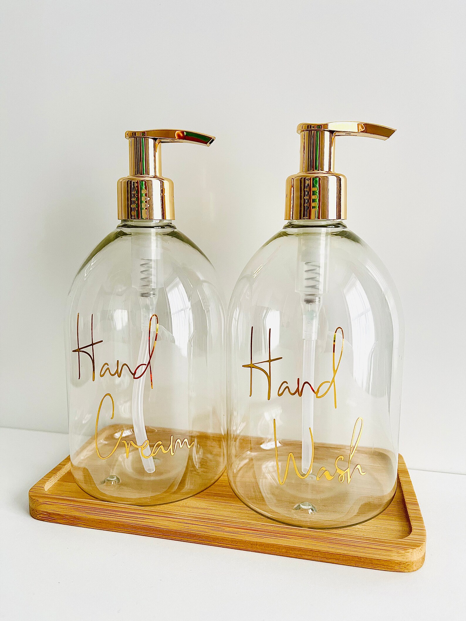 Refillable Clear Bell PLASTIC Hand Wash Dish Soap Shampoo | Etsy