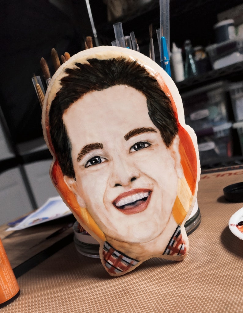 Custom Face Cookies - Etsy