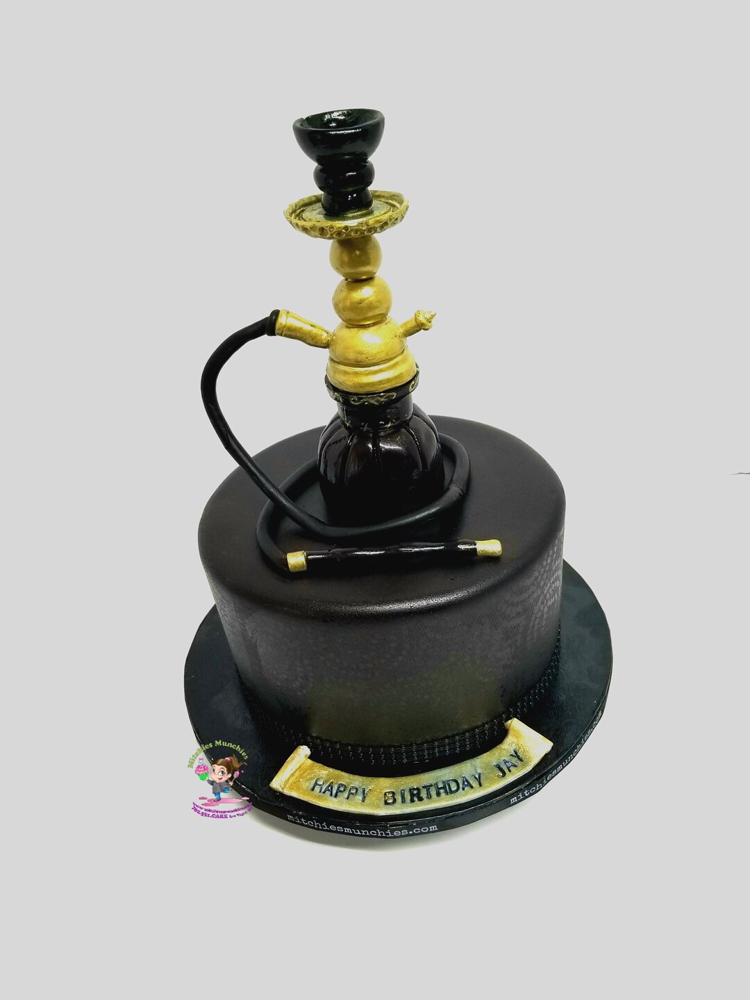 Hookah Cake Topper - Etsy