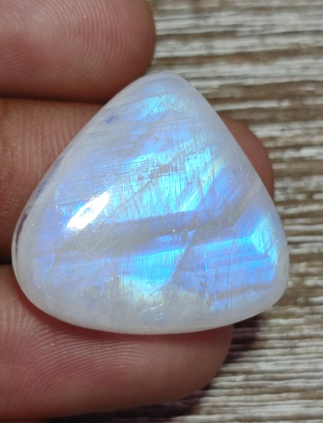 Rare Piece Natural Blue Moonstone Cabochon,unique Moonstone Cabs ...