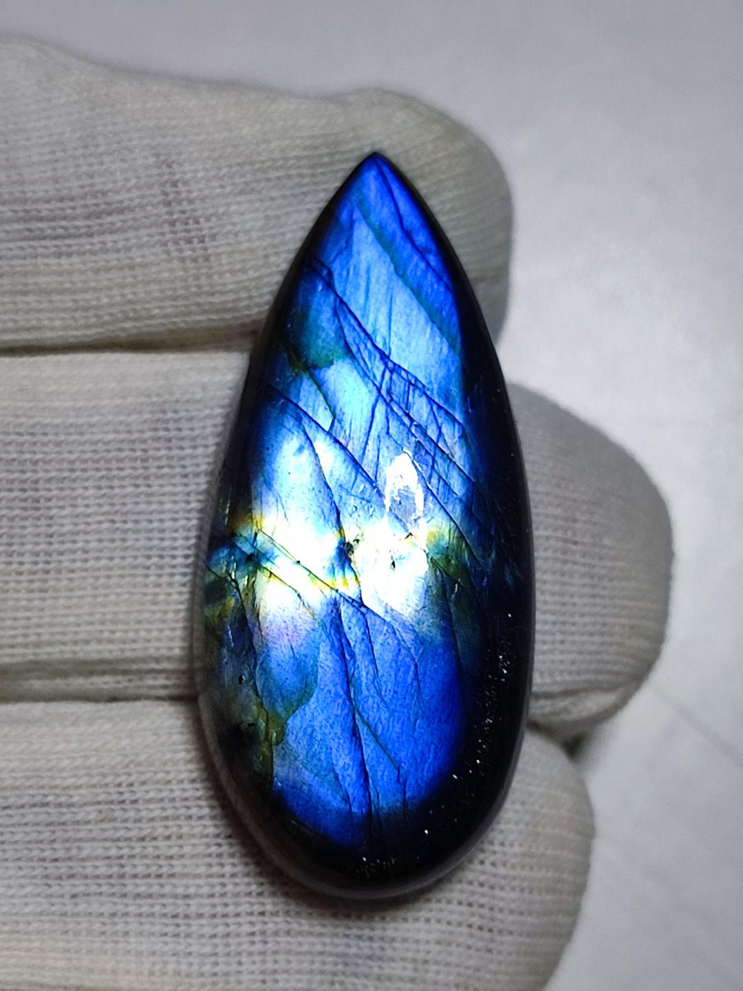Natural Spectrolite Purple Flashy Labradorite Cabochon Labradorite ...