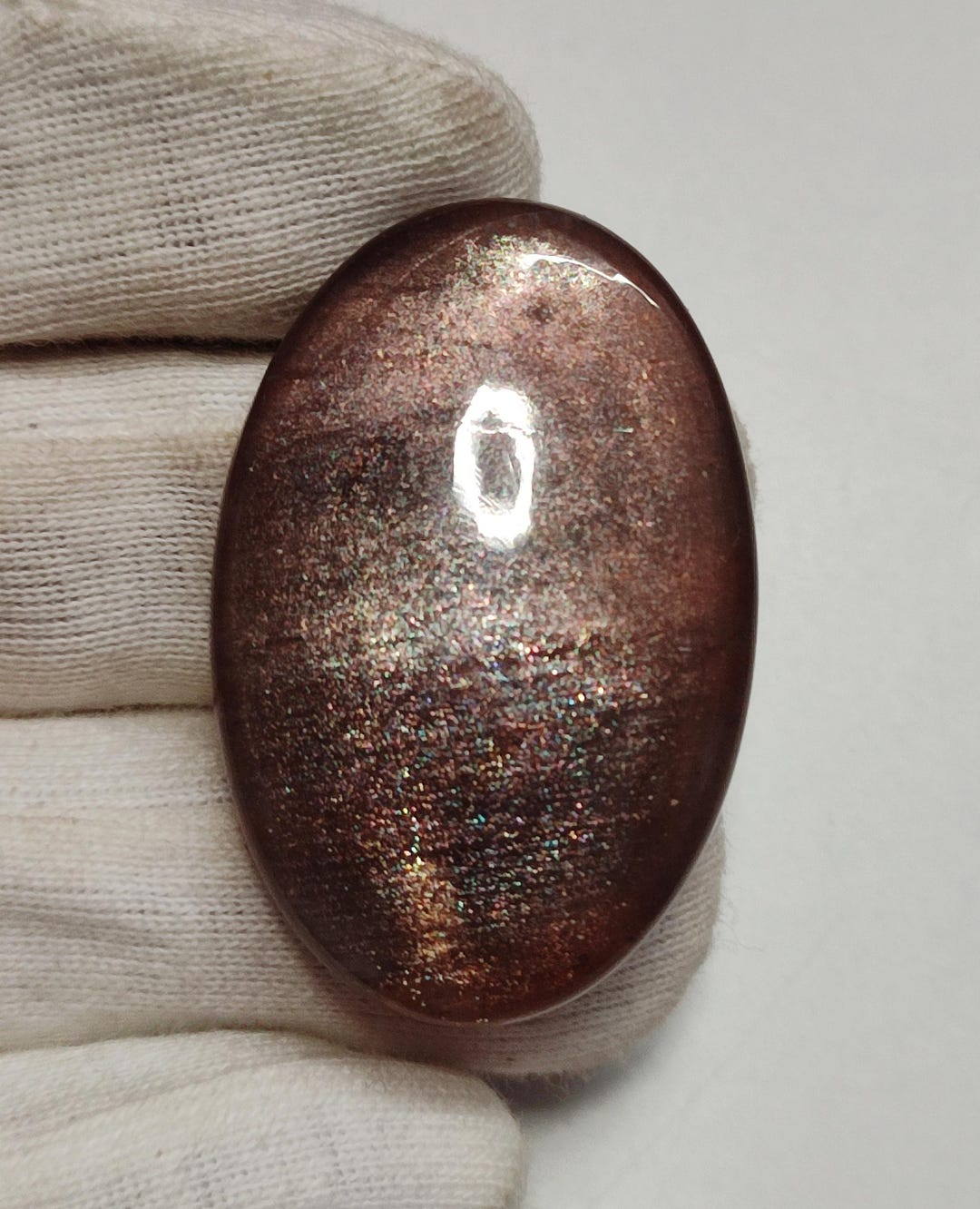 Very Very Rare Piece,natural Purple Haze Sunstone Cabochon,use for ...