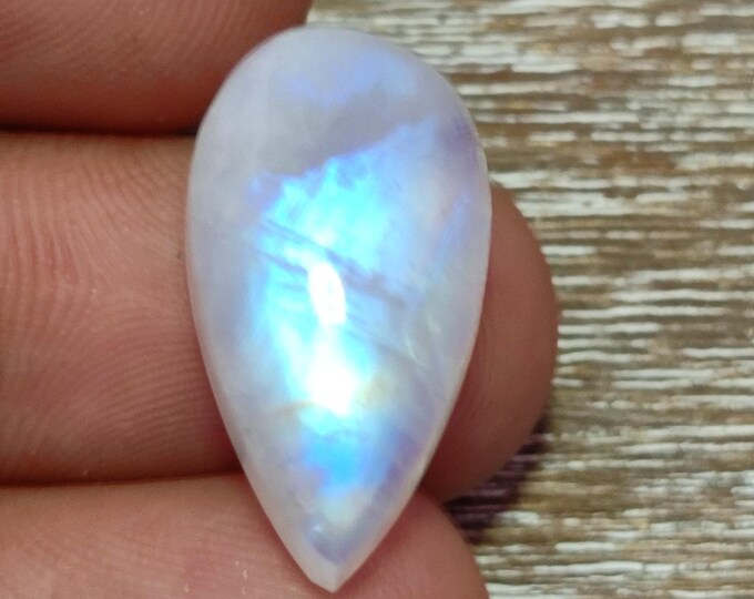 Rare Piece Natural Blue Moonstone Cabochon,unique Moonstone Cabs ...