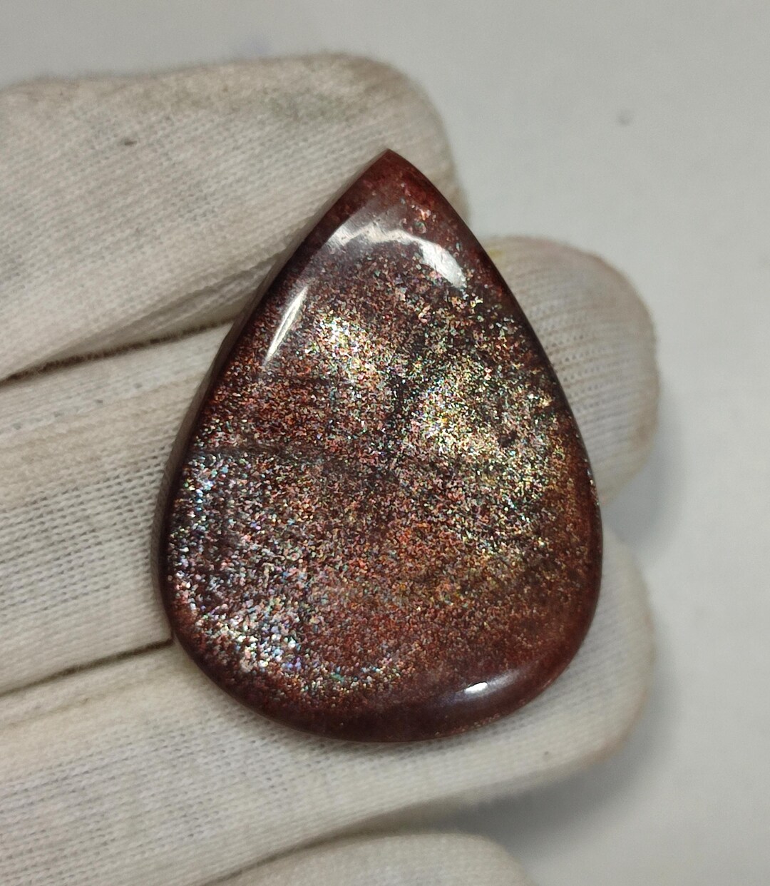 Very Very Rare Piece,natural Purple Haze Sunstone Cabochon,use for ...