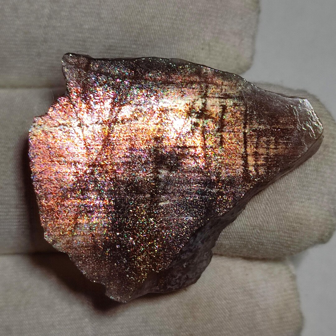 Natural Purple Haze Lattice Sunstone Raw From Tanzania||size=31×27×7 ...