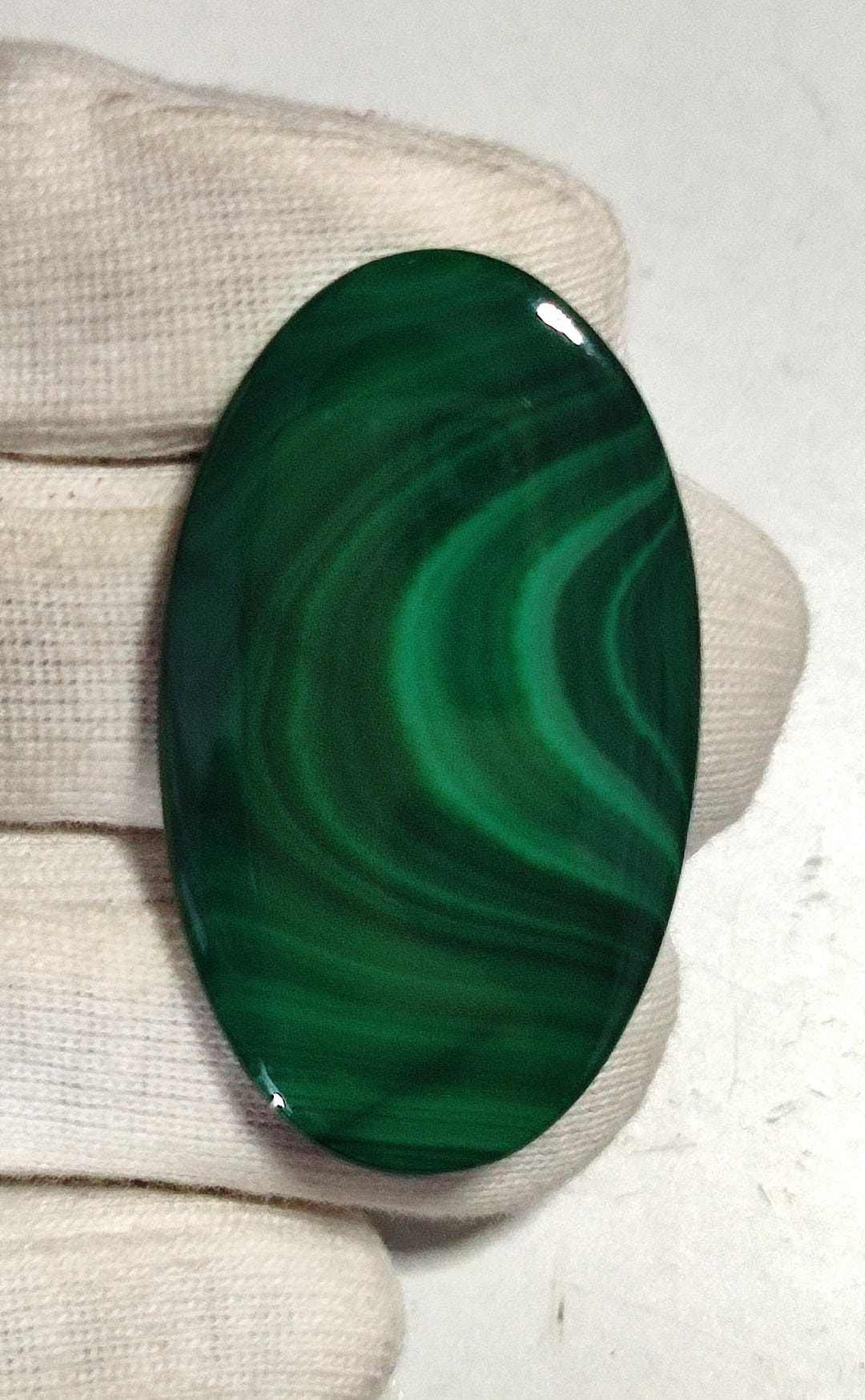 Big Size Natural Green Malachite Cabochon,flat Back Malachite Gemstone ...