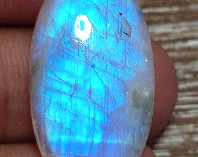 Rare Piece Natural Blue Moonstone Cabochon,unique Moonstone Cabs ...
