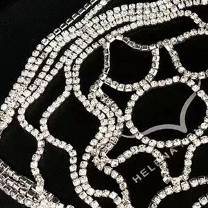 Multi-layer Mesh Bridal Headband Rhinestone Head Chain Hair - Etsy