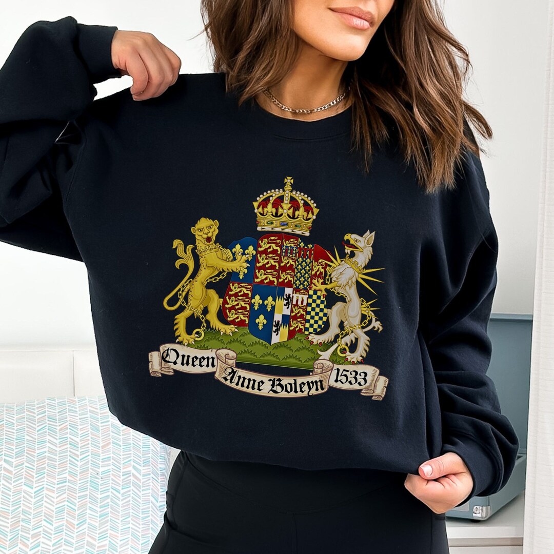 Anne Boleyn Coat of Arms, Crewneck - Etsy