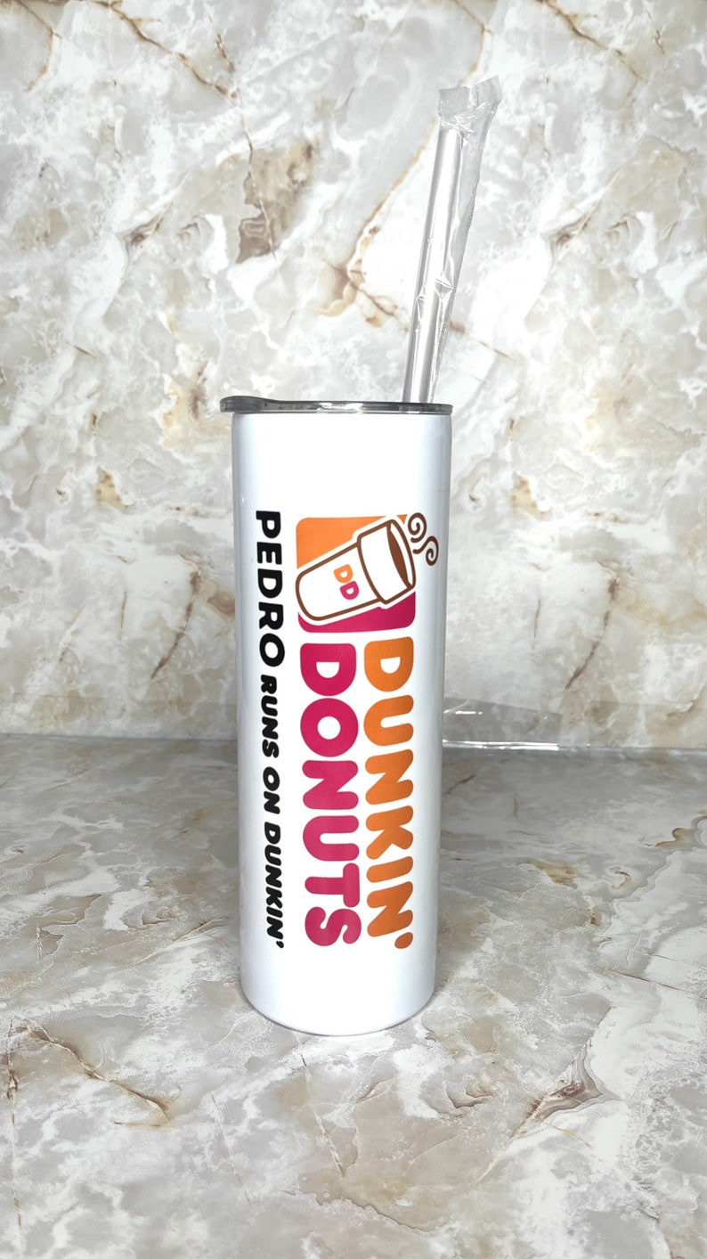 Dunkin Donuts Inspired Tumbler L 20oz Hot Cold Tumbler L - Etsy