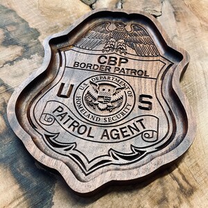 CA Border Patrol Catchall Tray / Wallet Tray / Catchall Tray for ...