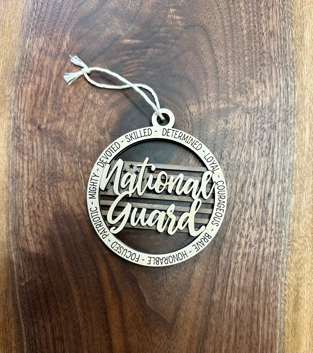 National Guard Ornament/ Christmas Ornament / Tree Decoration / Army ...