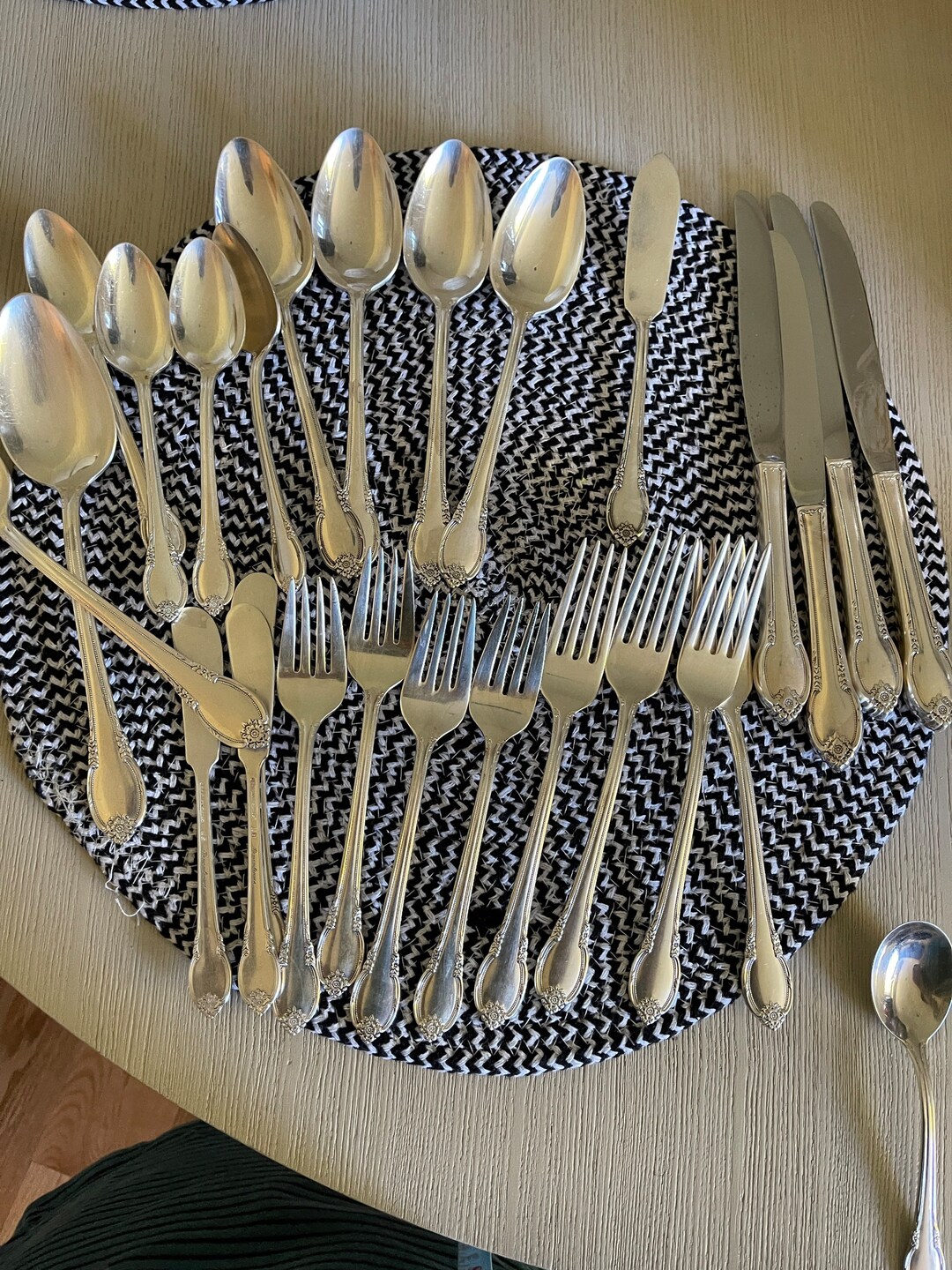 Remembrance by Rogers Brothers Floral Motif - Etsy