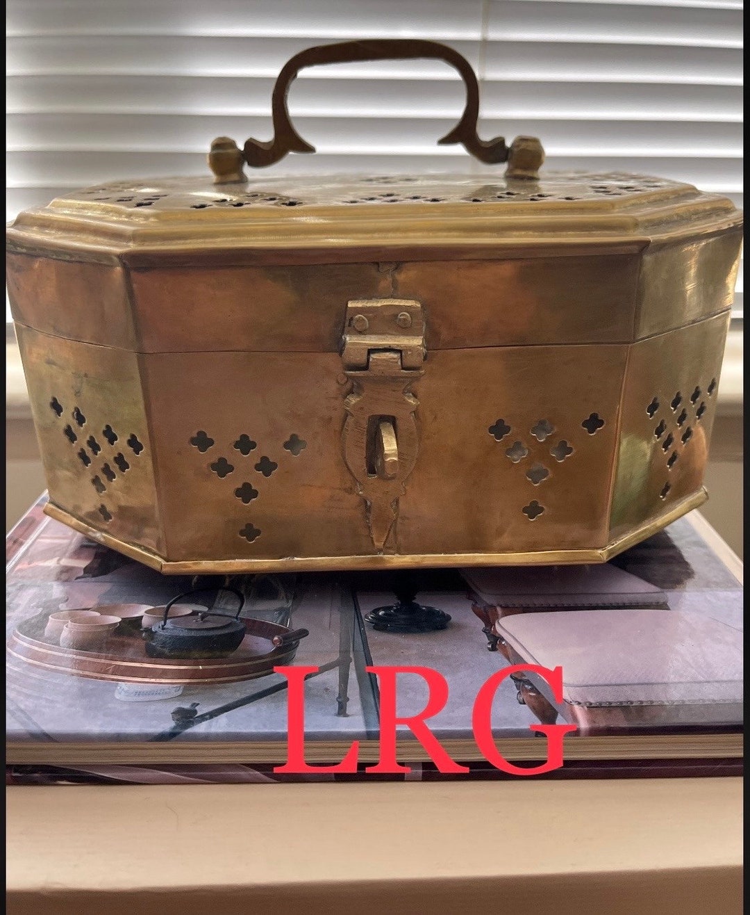 Small or Large Brass Cricket Boxes Circa 70s/brass Box/cricket Box ...