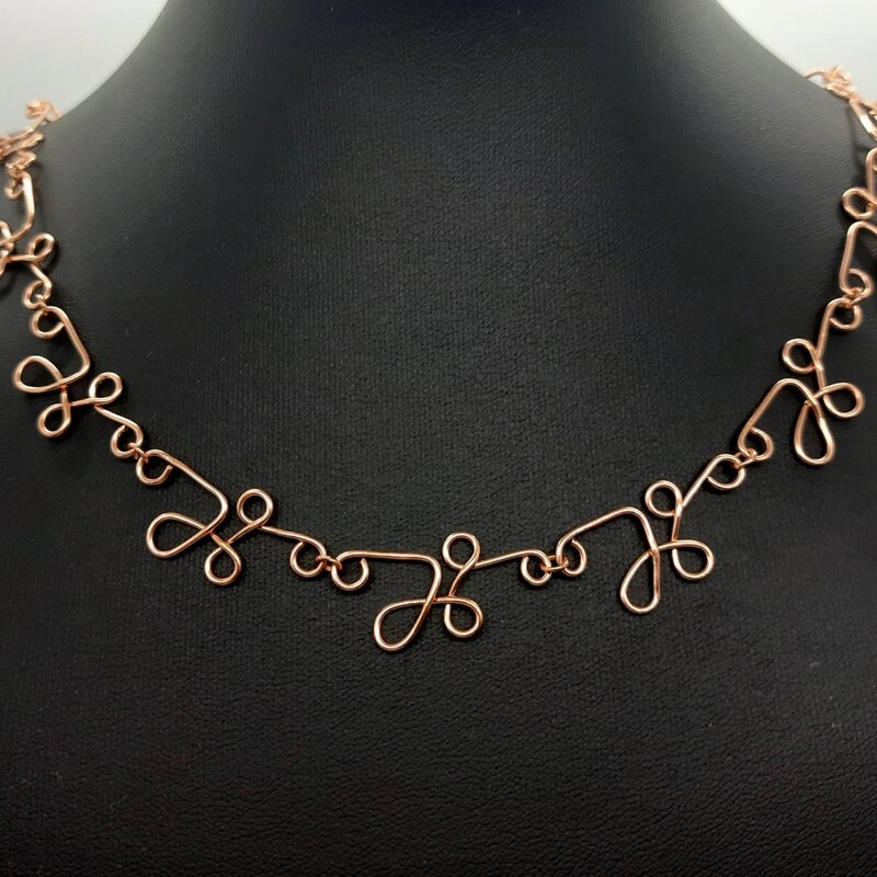 Copper Necklace - Etsy