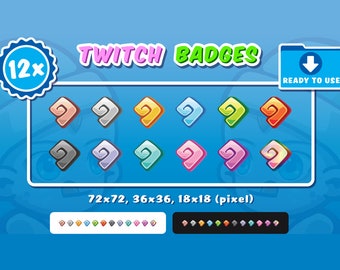 Twitch Sub Icon - Etsy