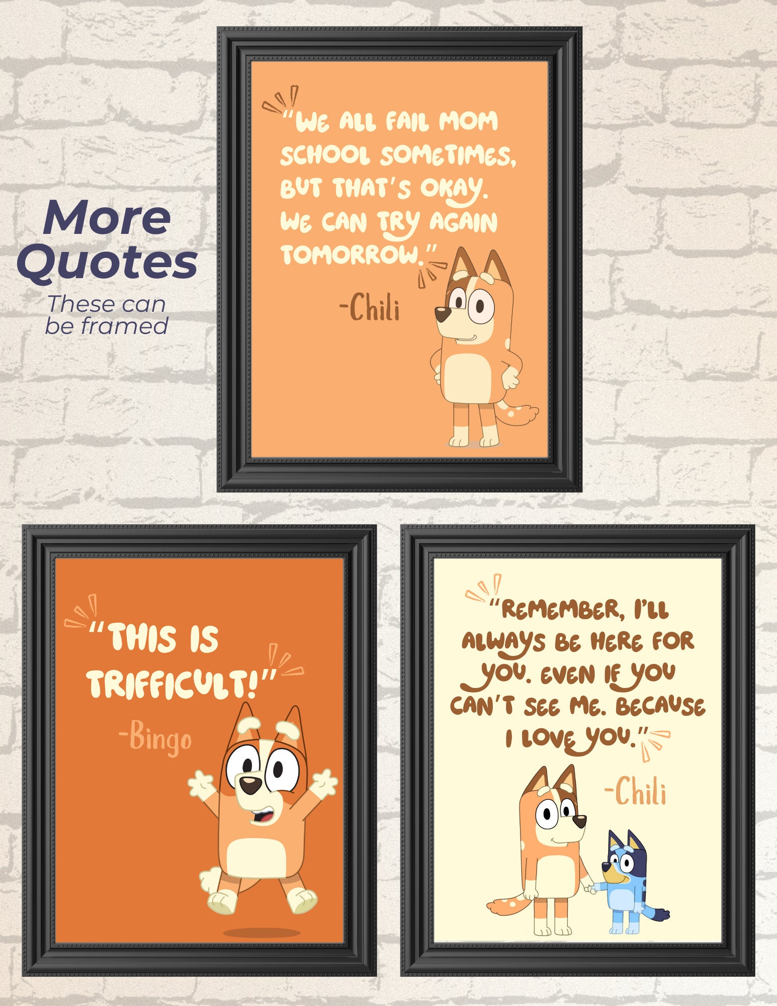 Bluey Birthday Party Quotes, Bluey Party Stations, Bluey Food Tents ...