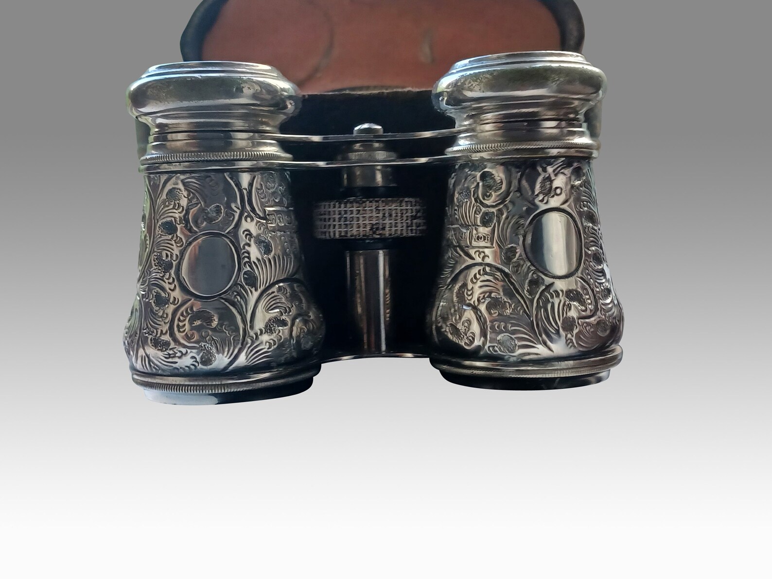 Opera Glasses Rare Antique Solid Silver Embossed Opera Viewing Glasses ...
