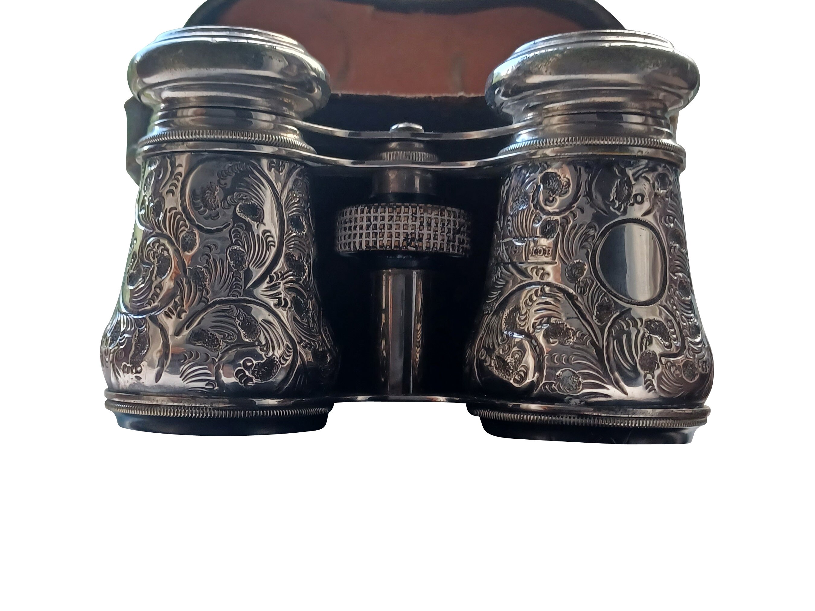 Opera Glasses Rare Antique Solid Silver Embossed Opera Viewing Glasses ...