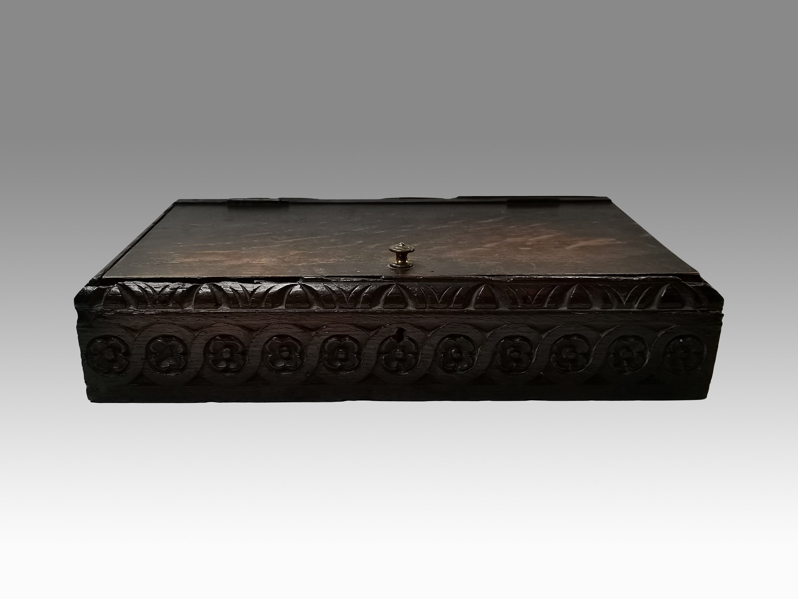 An Exceptional Rustic 18th Century English Oak Bible Box, Circa 1702 - Etsy