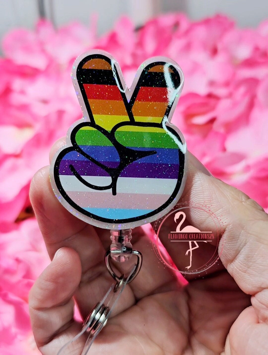 Pride Badge Reel, LGBTQ Badge Reel, Ally Badge Reel, Healthcare Badge ...