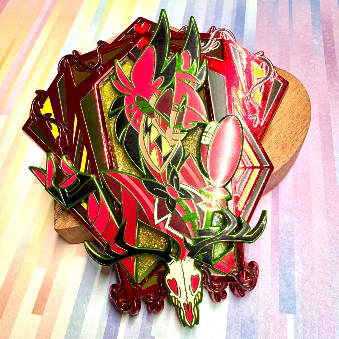 BOTH Chrome Colours - Hazbin Hotel Alastor - Collaboration ...