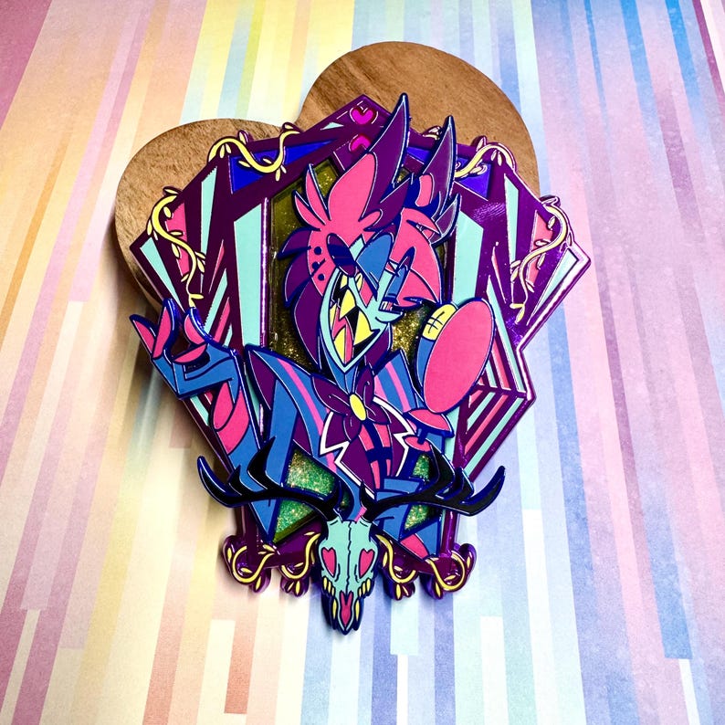 BOTH Chrome Colours - Hazbin Hotel Alastor - Collaboration ...